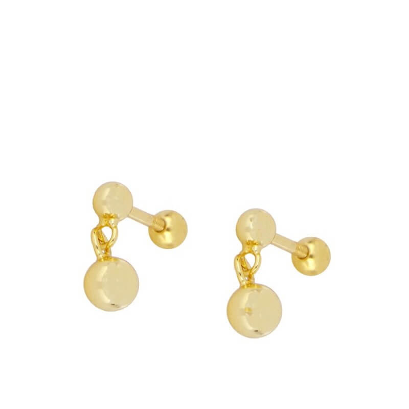 BULLET silver piercing | For Upper Lobe, Helix, Tragus